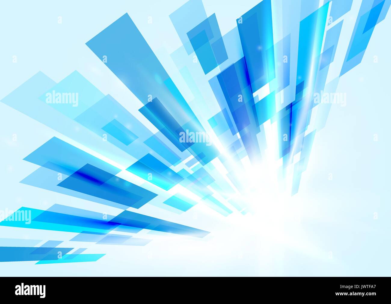 Abstract rectangles motion technology digital hi tech concept ...