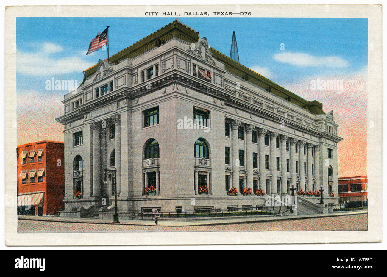 City Hall, Dallas, Texas Stock Photo - Alamy