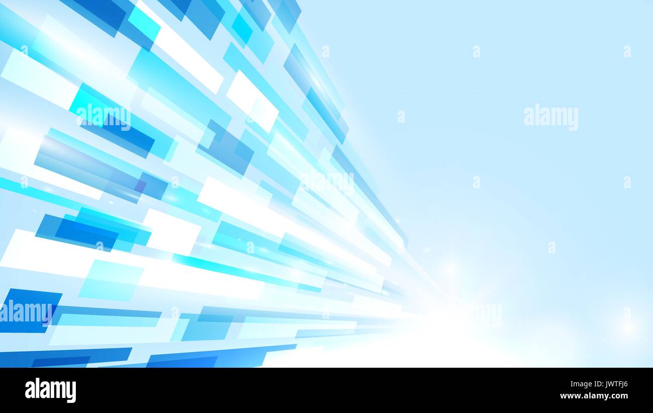 Abstract rectangles motion technology concept background Stock Vector ...