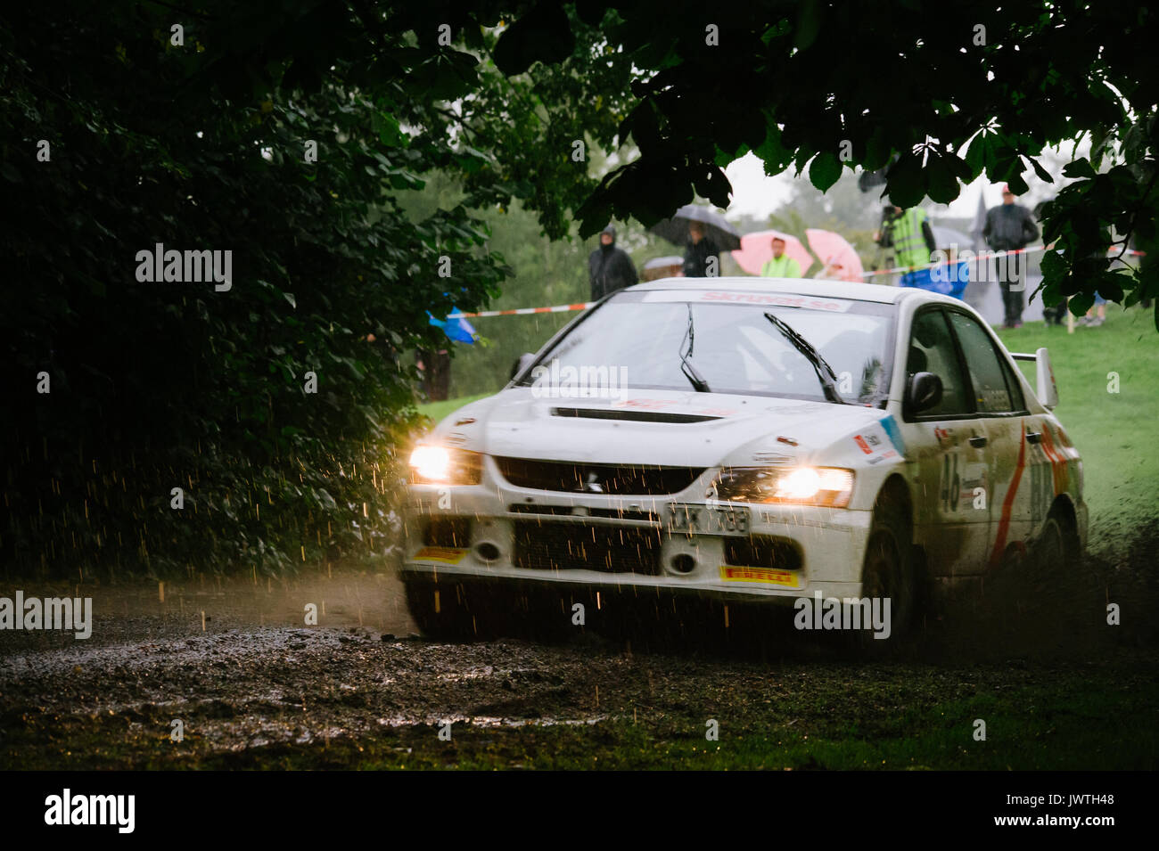 Mitsubishi rally car hi-res stock photography and images - Alamy