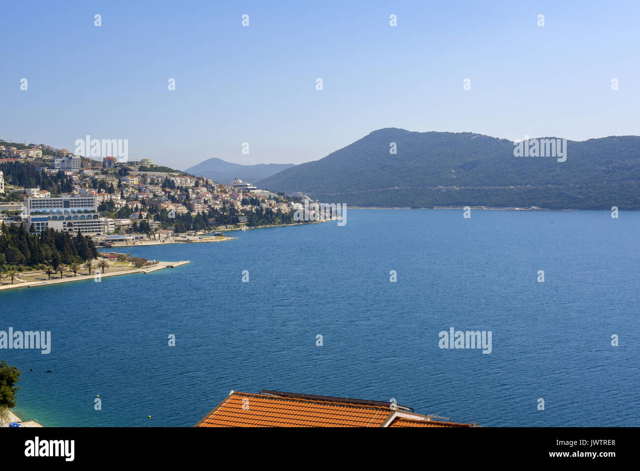 Neum, only Adriatic Coastal City of Bosnia-Herzegovina Stock Photo - Alamy