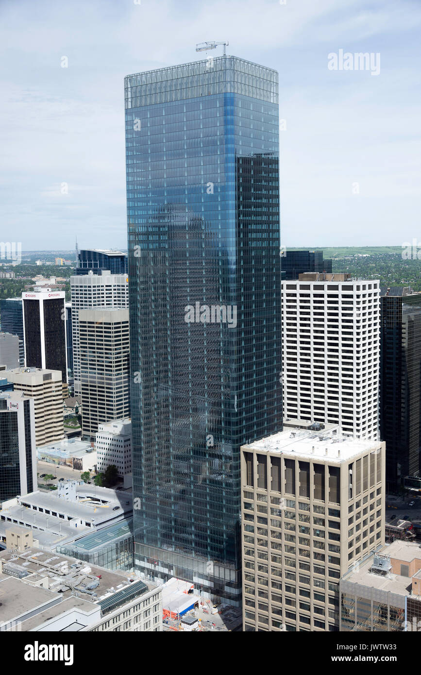 A New Skyscraper and Apartment Building with Offices in Downtown ...