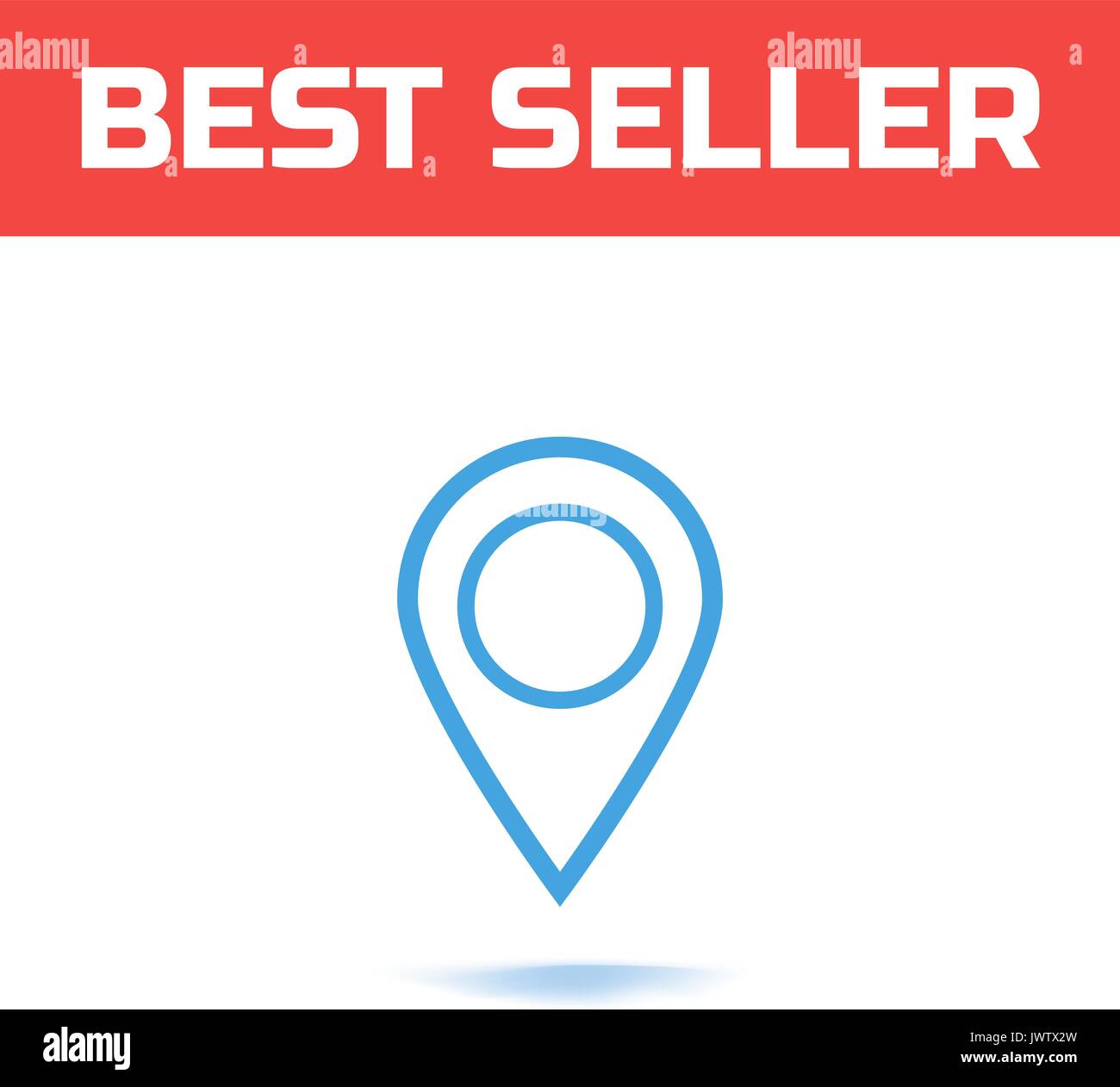 Location icon. Navigation map vector symbol. Pin sign Isolated on white ...