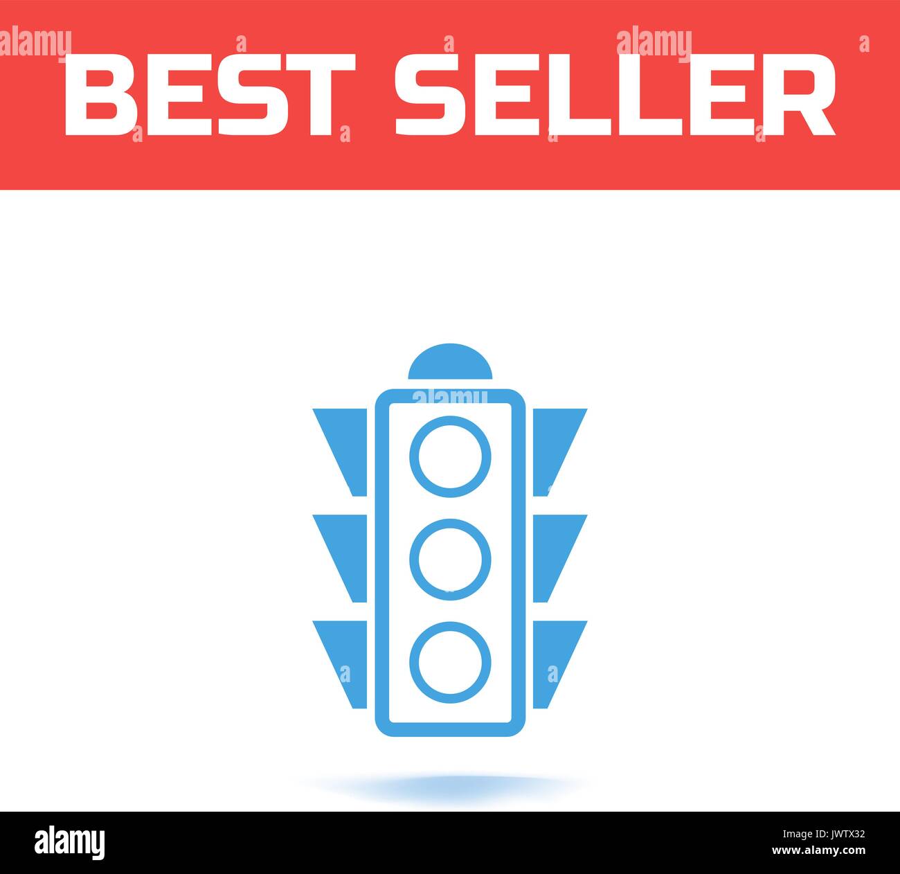 Traffic light icon. The Symbol for your web site design or logo or user ...