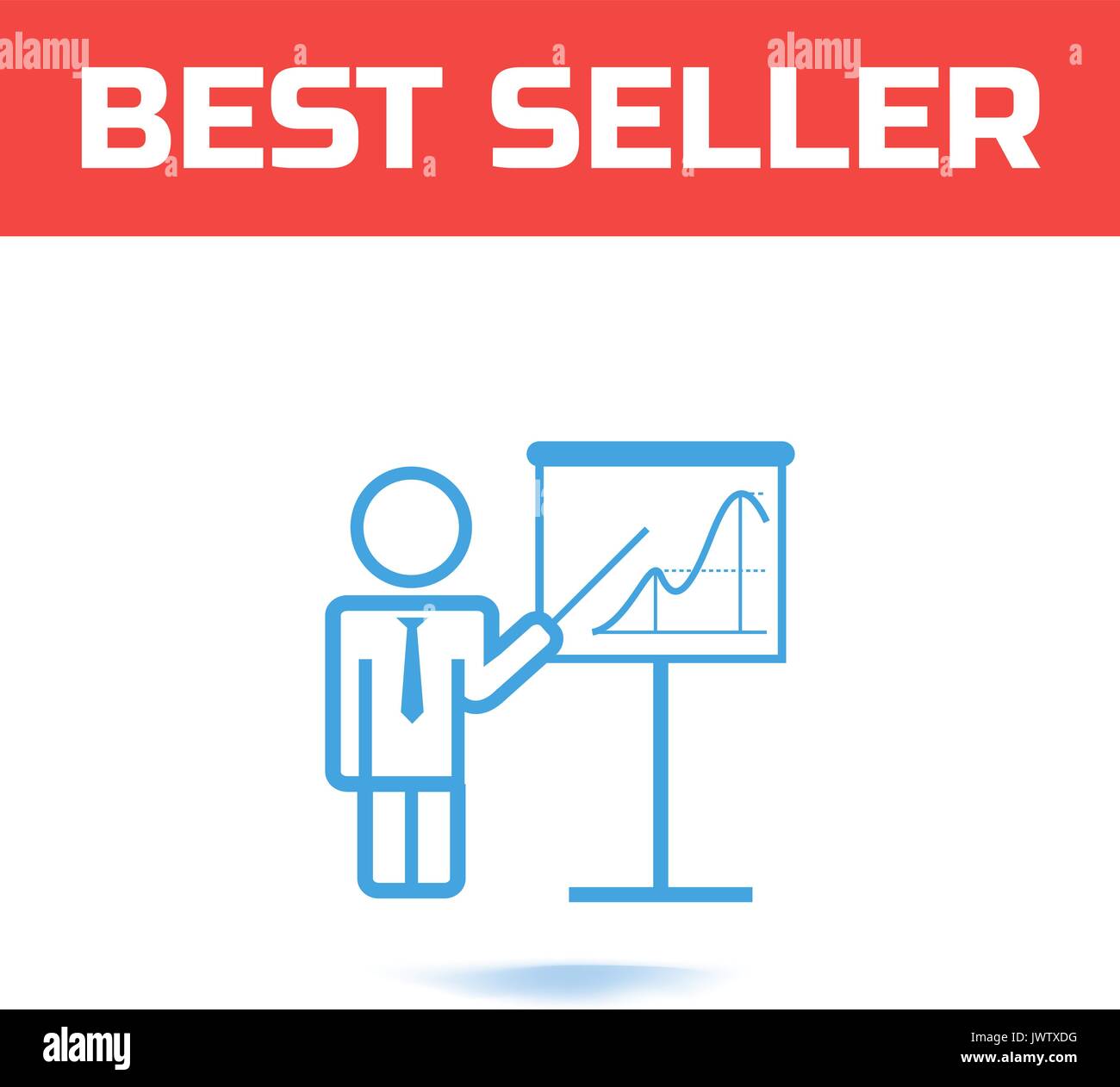 Chart icon. The Symbol for your web site design or logo or user ...