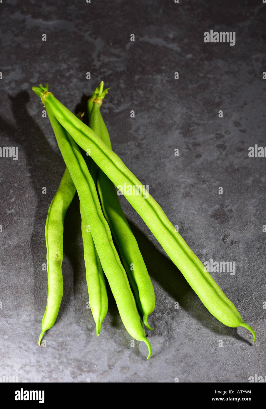Group of French dwarf beans Stock Photo - Alamy