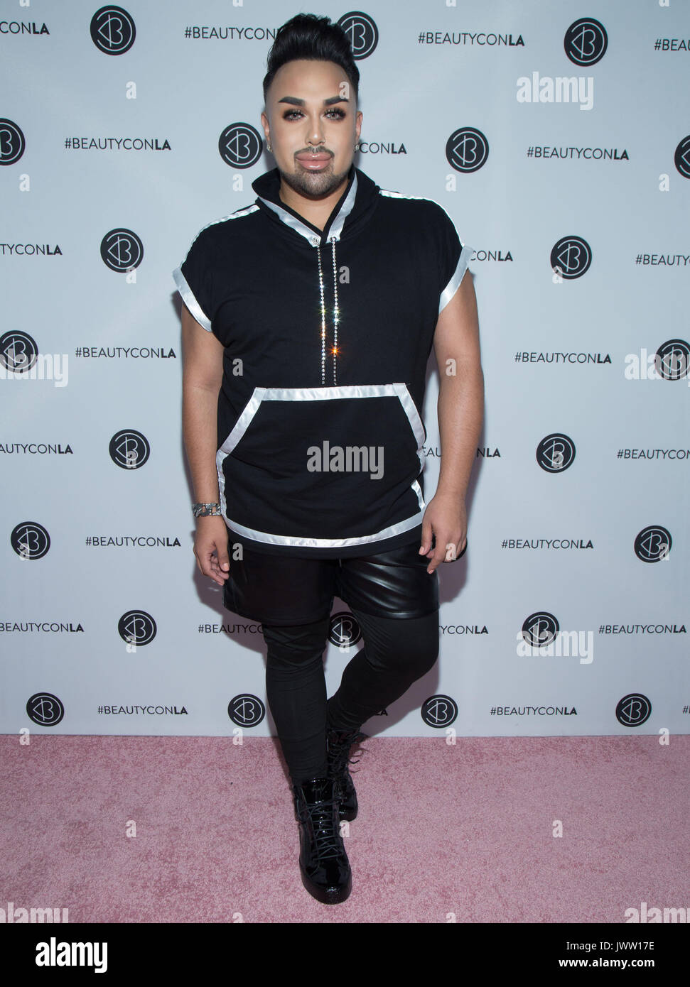 Angel Merino arrives 5th Annual Beautycon Festival Los Angeles Los ...