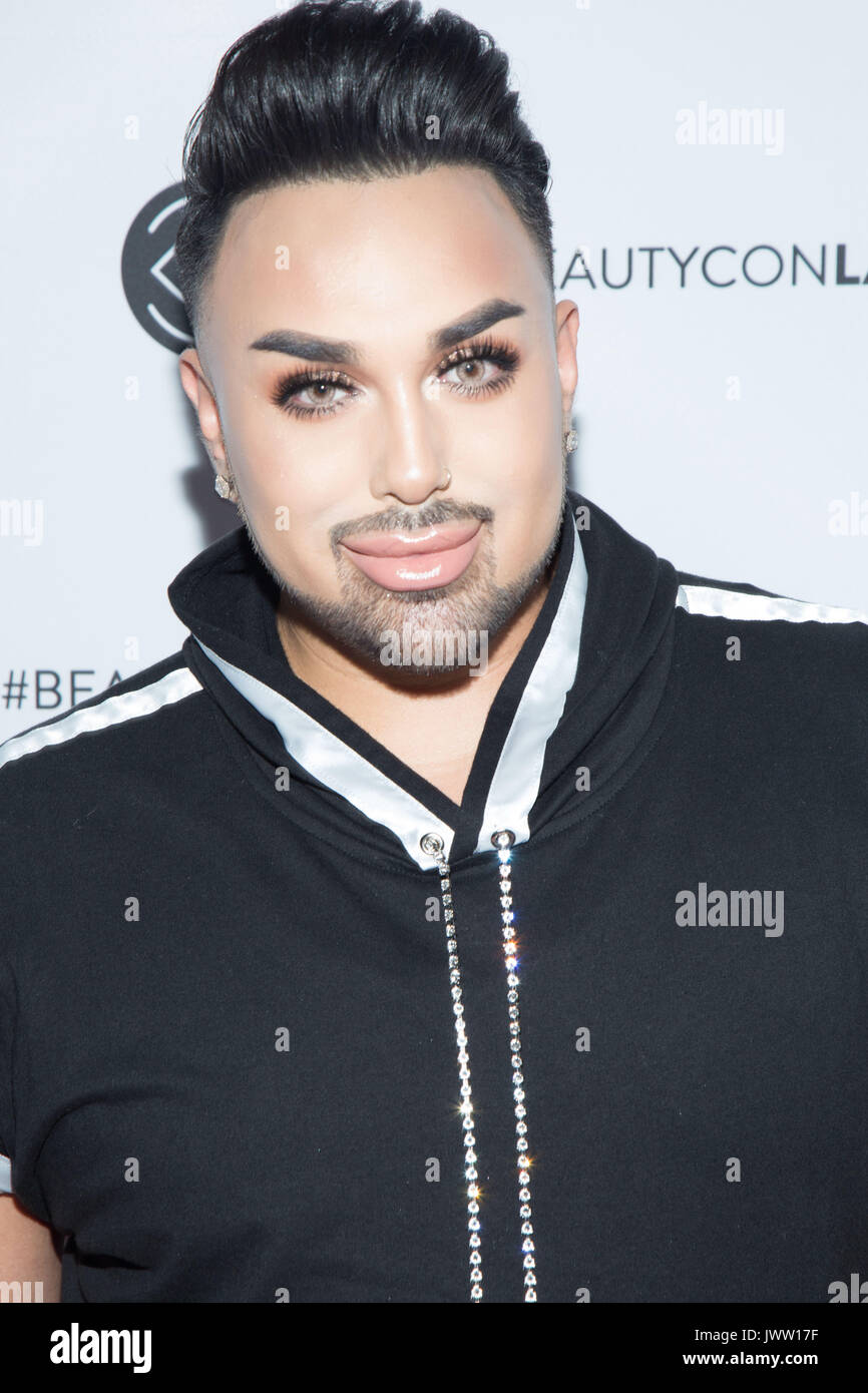 Angel Merino arrives 5th Annual Beautycon Festival Los Angeles Los ...