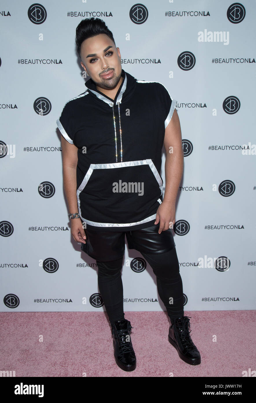 Angel Merino arrives 5th Annual Beautycon Festival Los Angeles Los ...