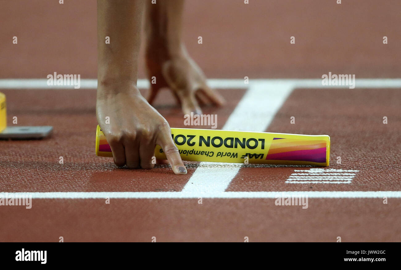 Relay Batton 4 X100 Metres World Athletics Championships 2017 London ...