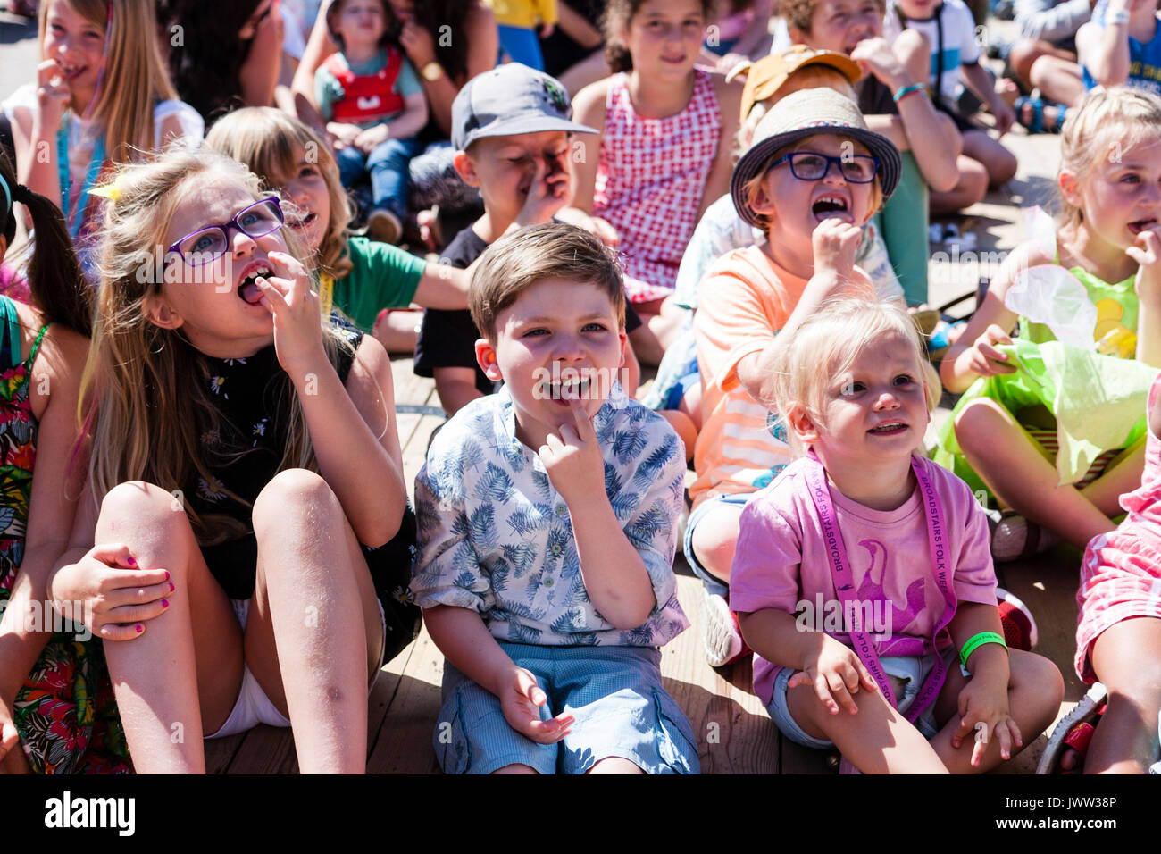 Laughing Children Audience