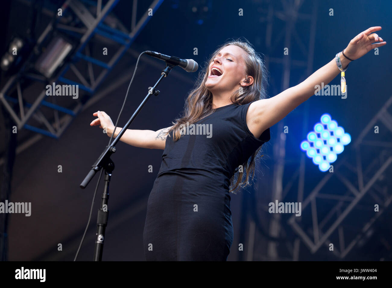 August 12, 2017 - San Francisco, California, U.S - MEEGAN CLOSNER of ...