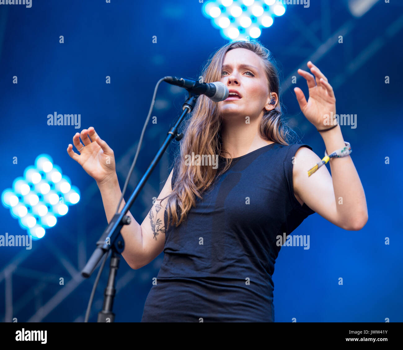 San Francisco, California, USA. 12th Aug, 2017. MEEGAN CLOSNER of ...