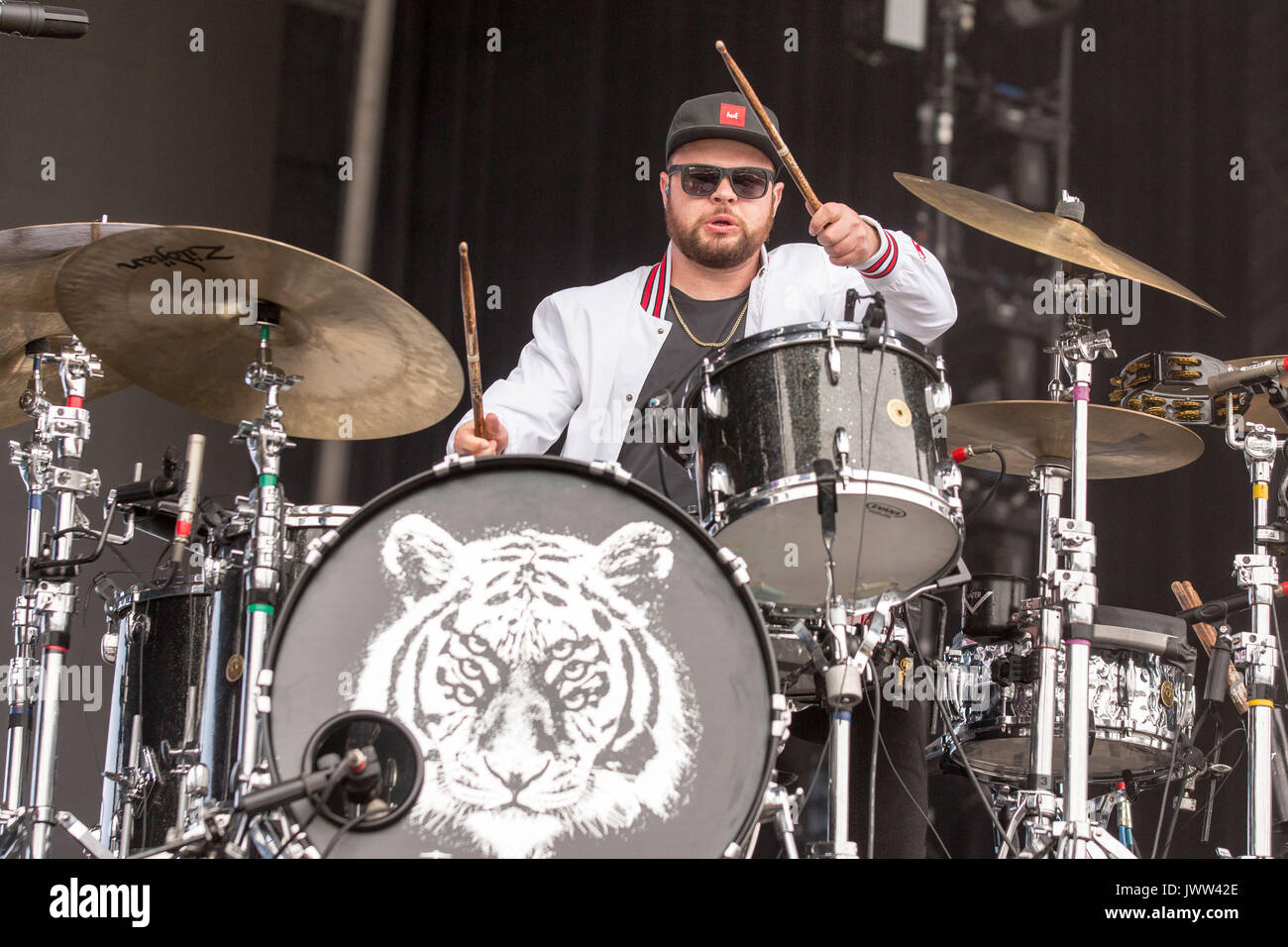 San Francisco, California, USA. 12th Aug, 2017. BEN THATCHER of Royal ...