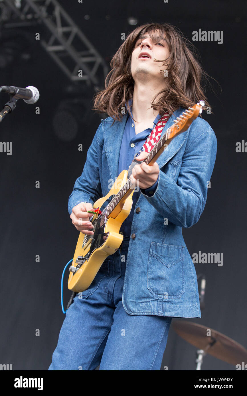 San Francisco, California, USA. 12th Aug, 2017. BRIAN D'ADDARIO of The ...