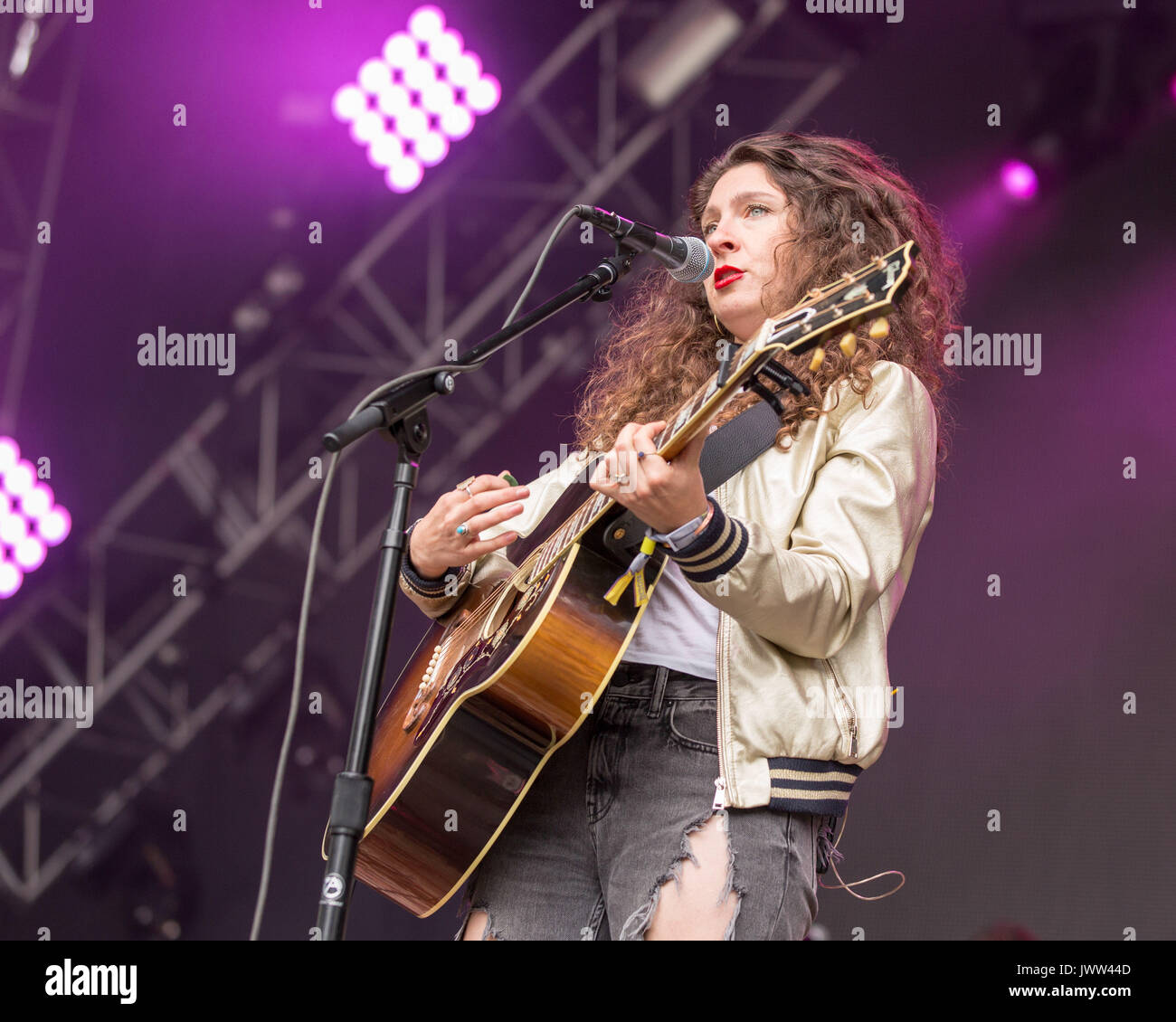 San Francisco, California, USA. 12th Aug, 2017. NATALIE CLOSNER of ...