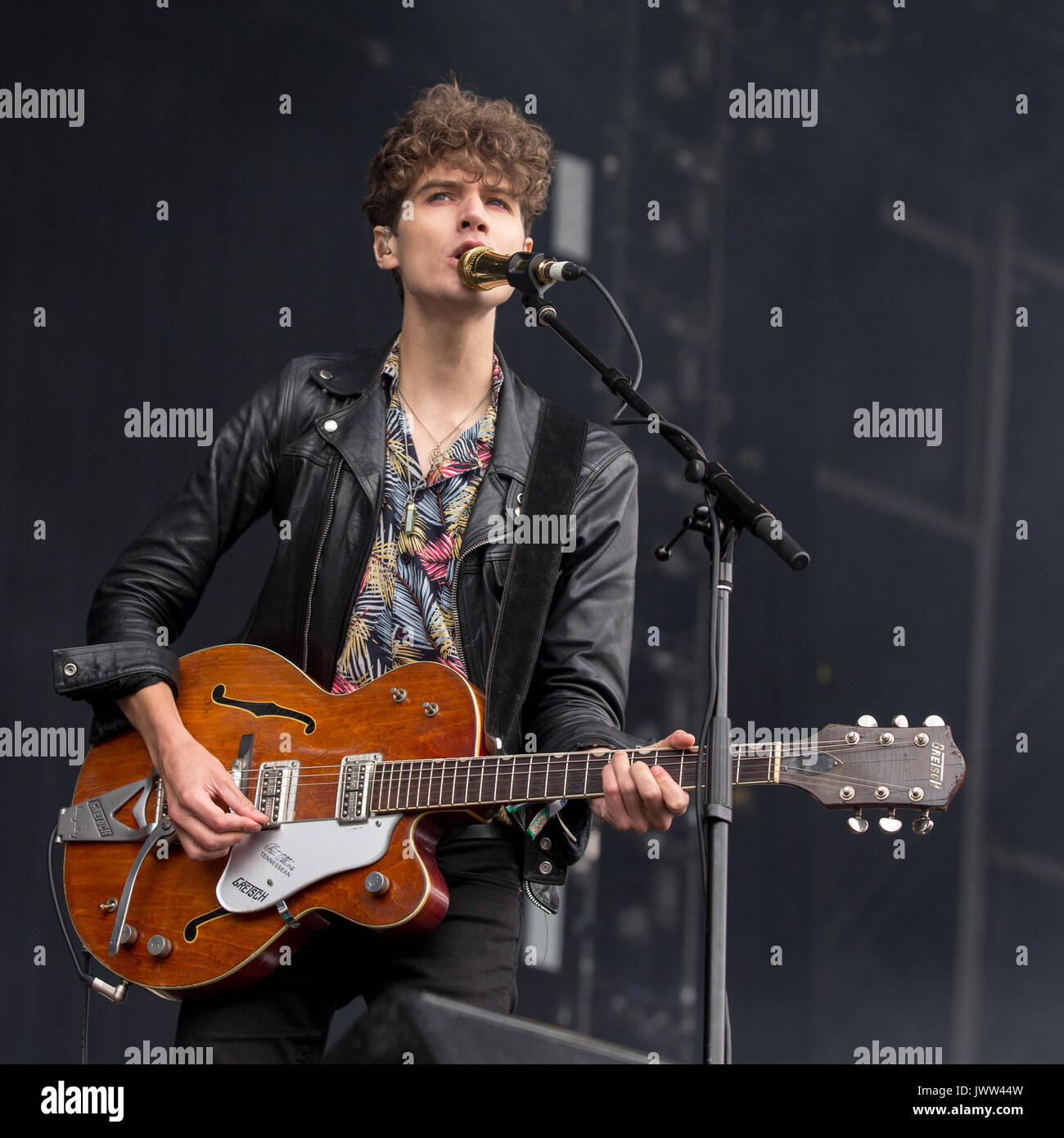San Francisco, California, USA. 12th Aug, 2017. JAMES EDWARD BAGSHAW of ...