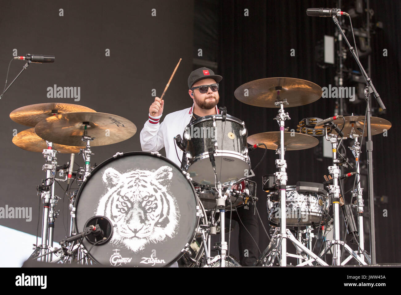 San Francisco, California, USA. 12th Aug, 2017. BEN THATCHER of Royal ...