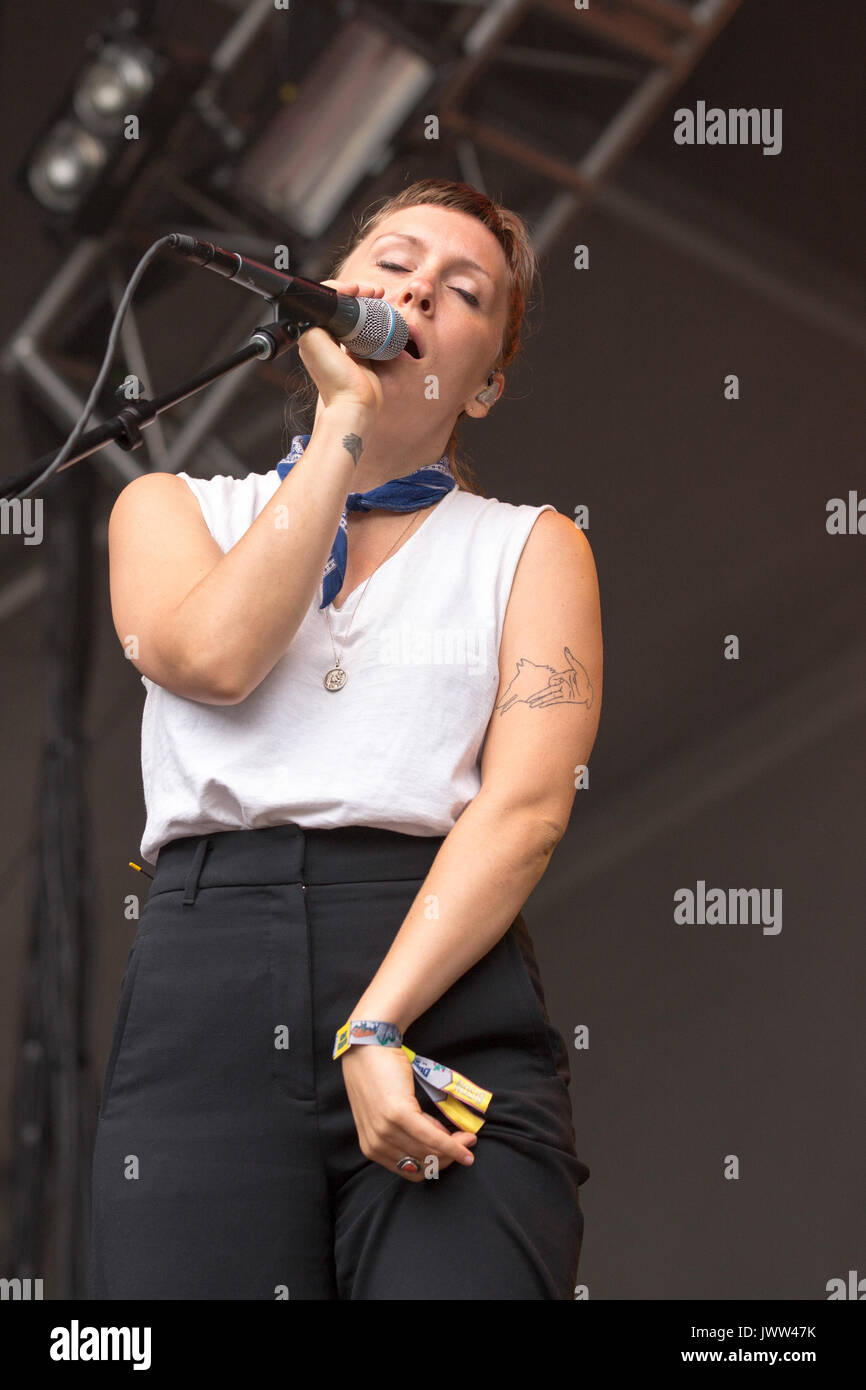San Francisco, California, USA. 12th Aug, 2017. ALLISON CLOSNER of ...