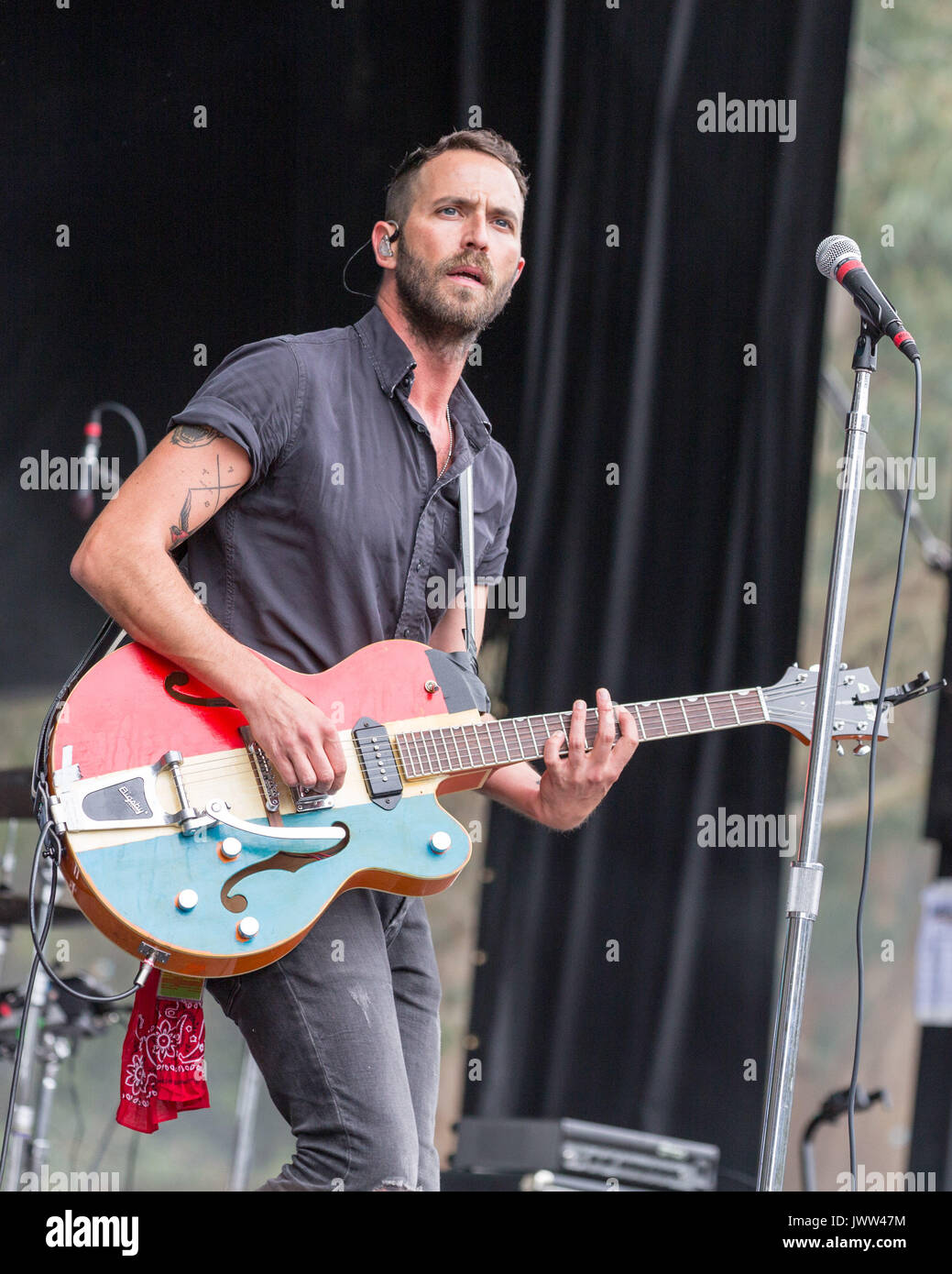 San Francisco, California, USA. 12th Aug, 2017. JOSH OSTRANDER of Mondo ...
