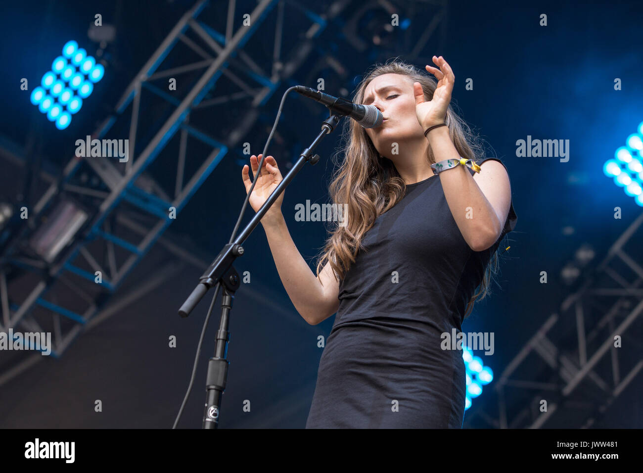San Francisco, California, USA. 12th Aug, 2017. MEEGAN CLOSNER of ...