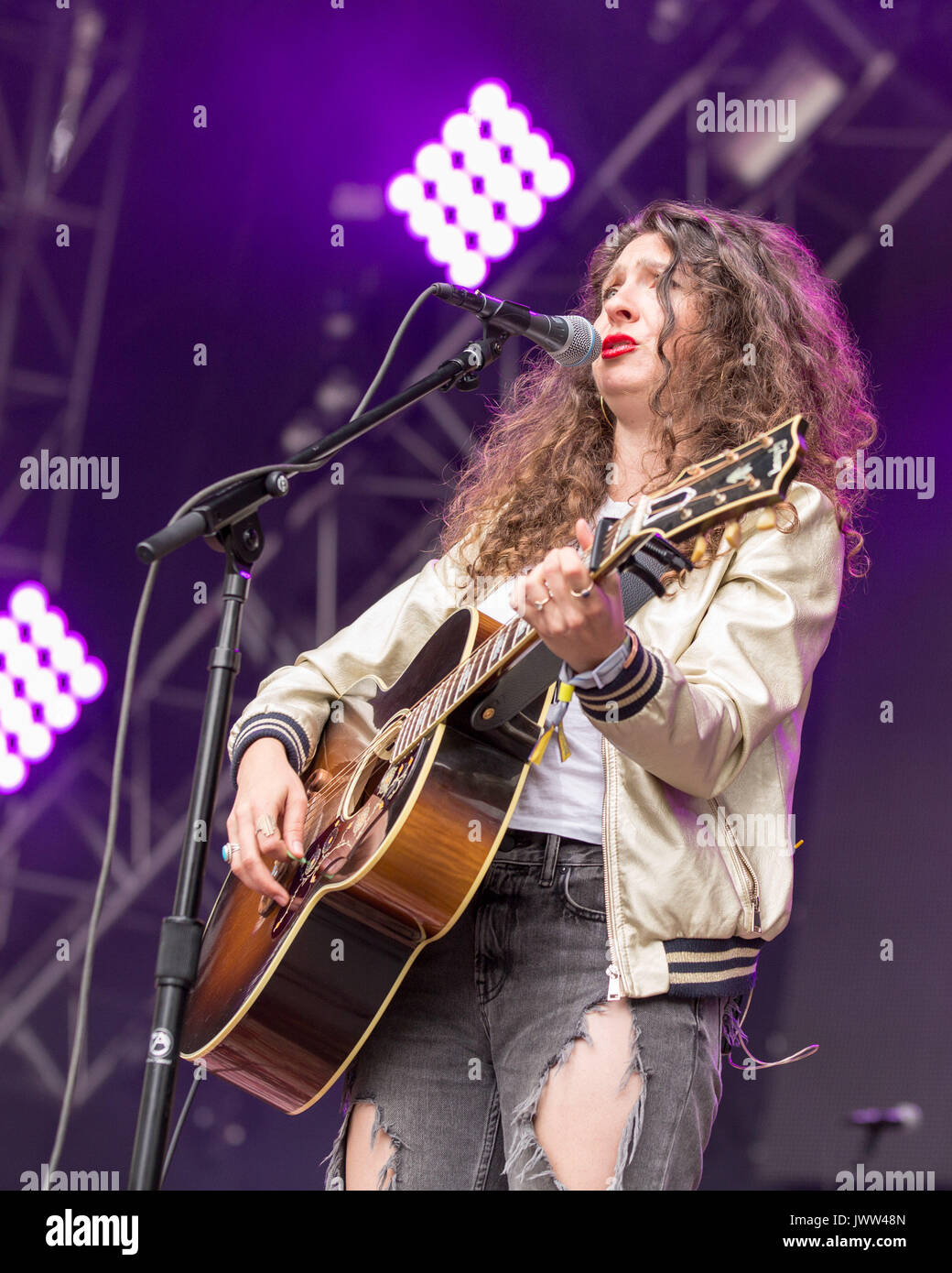 San Francisco, California, USA. 12th Aug, 2017. NATALIE CLOSNER of ...
