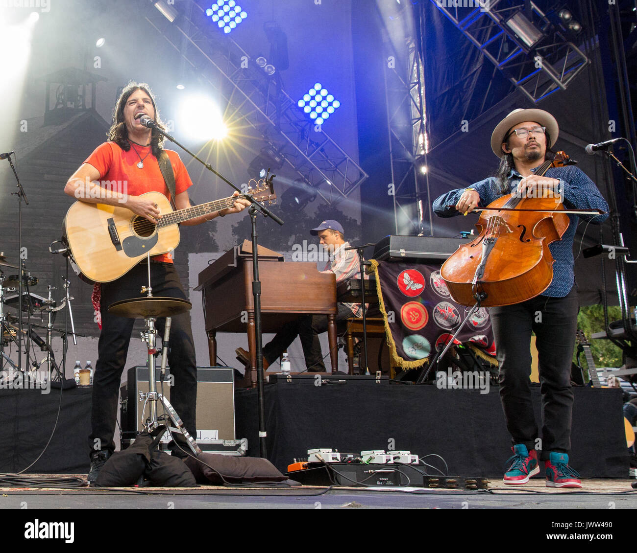 San Francisco, California, USA. 12th Aug, 2017. SETH AVETT, PAUL ...