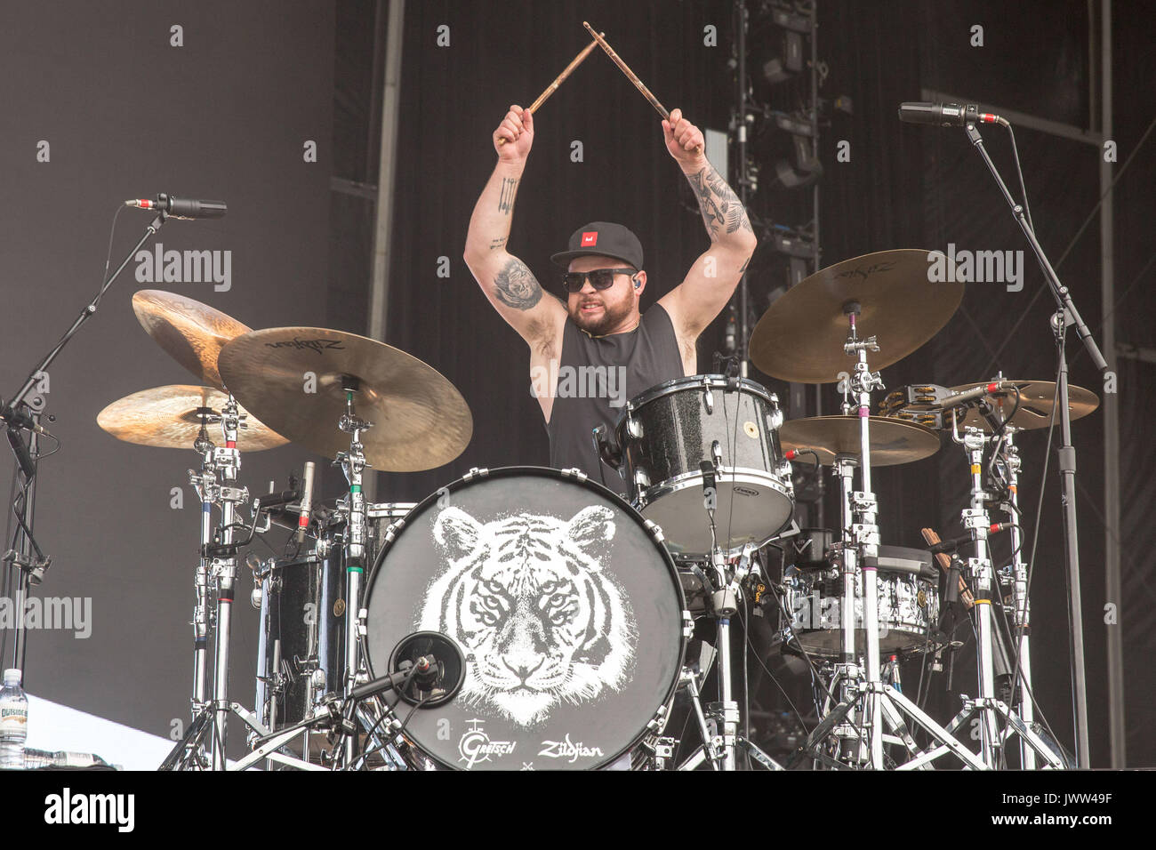 San Francisco, California, USA. 12th Aug, 2017. BEN THATCHER of Royal ...