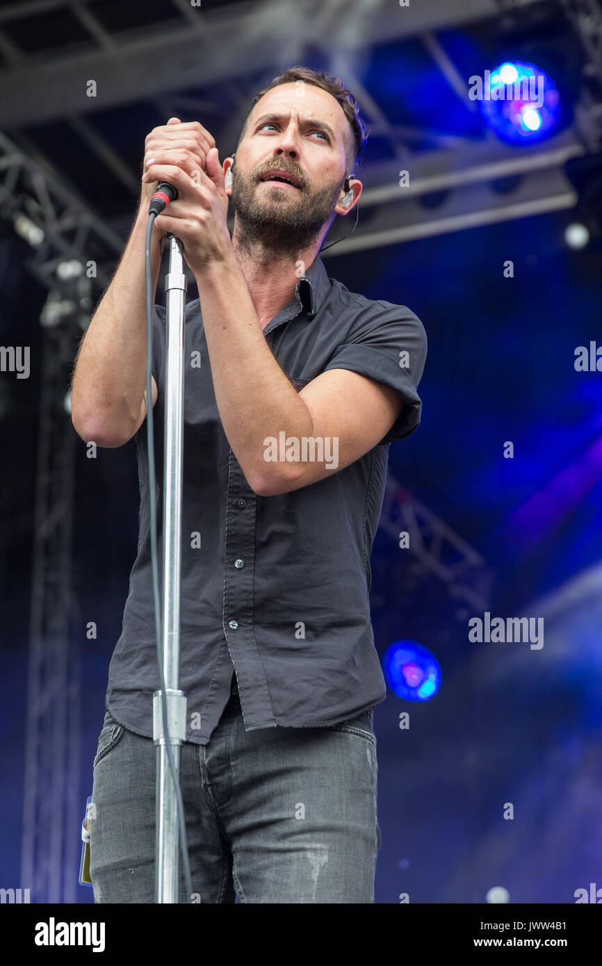 San Francisco, California, USA. 12th Aug, 2017. JOSH OSTRANDER of Mondo ...