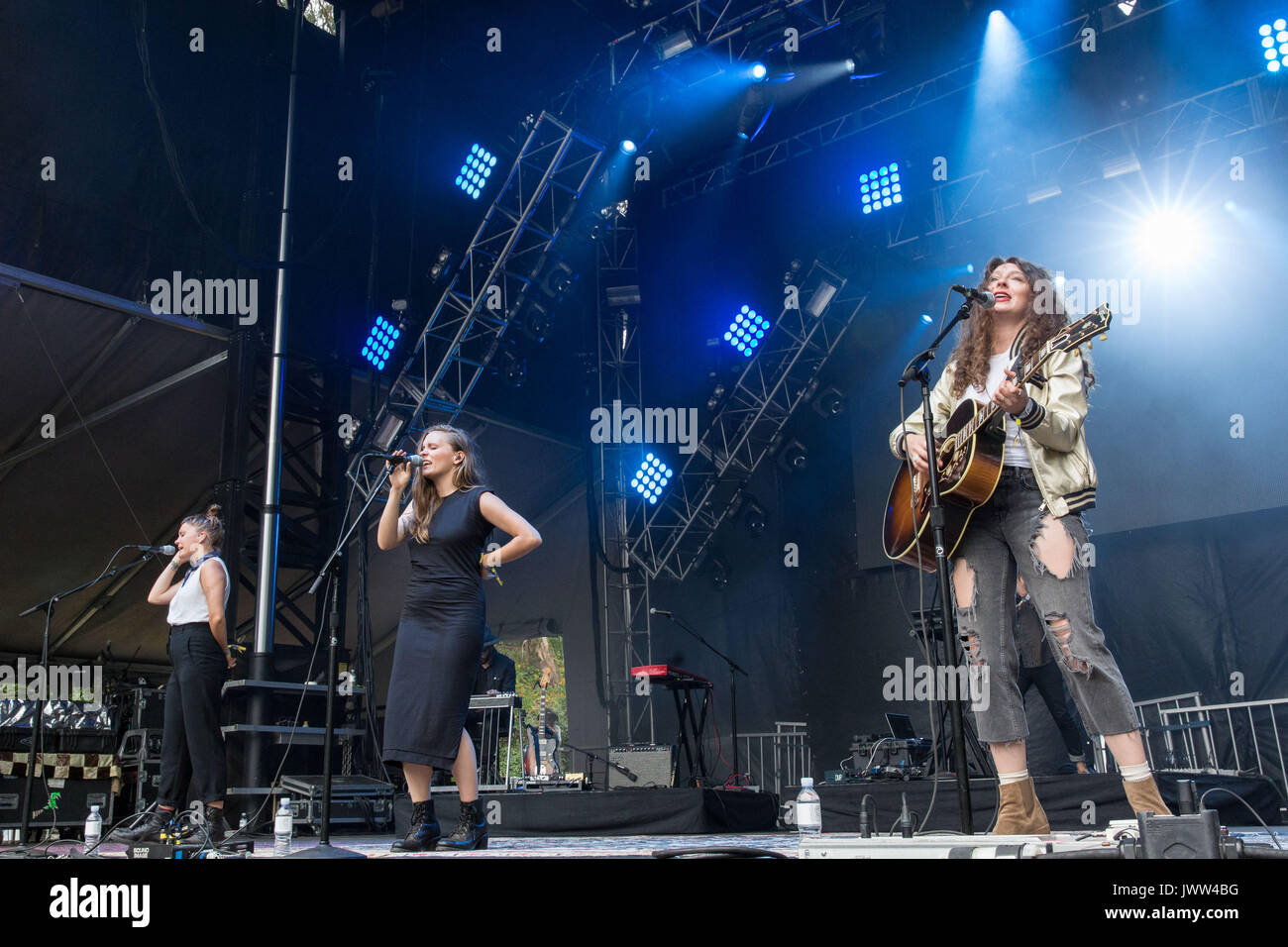 San Francisco, California, USA. 12th Aug, 2017. ALLISON CLOSNER, MEEGAN ...