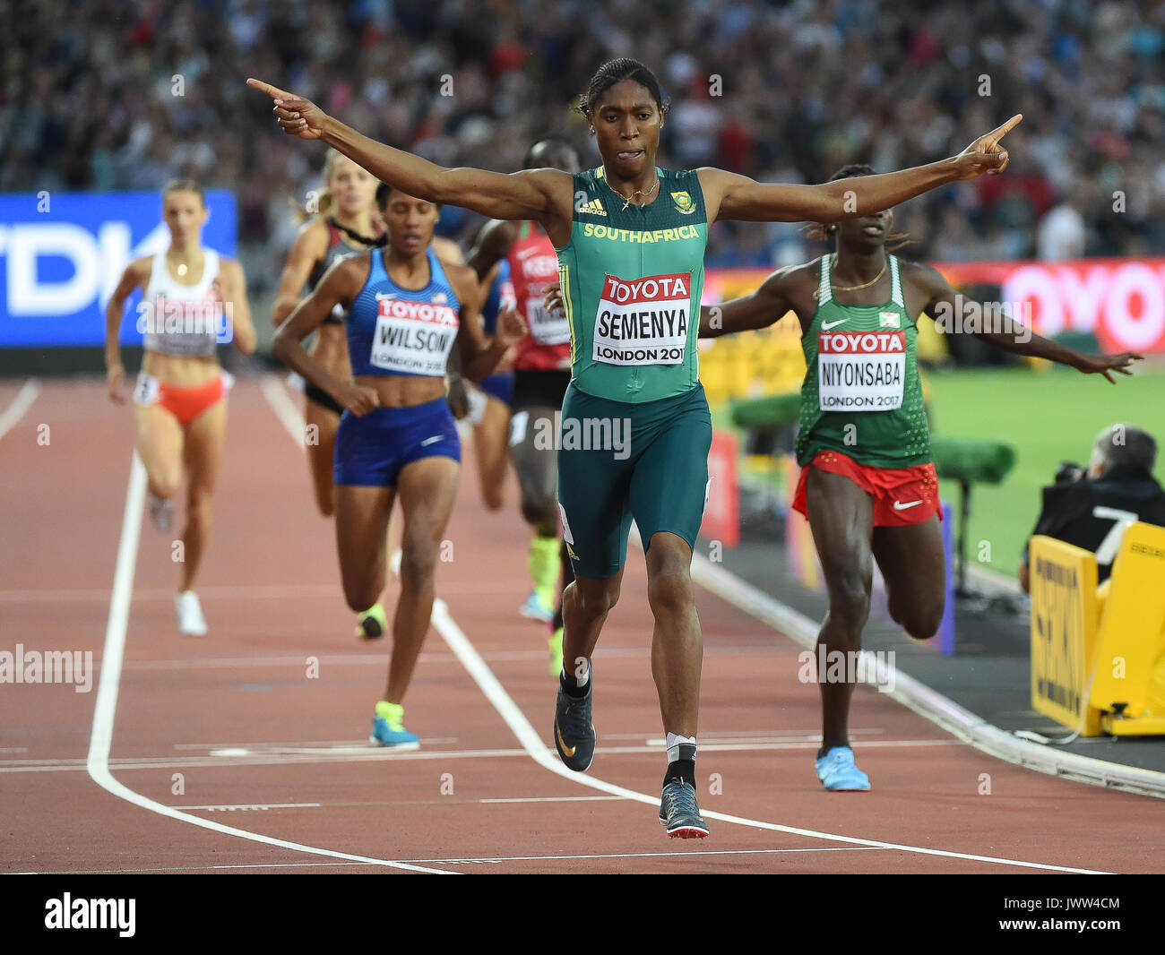 Caster semenya of south africa hi-res stock photography and images - Alamy