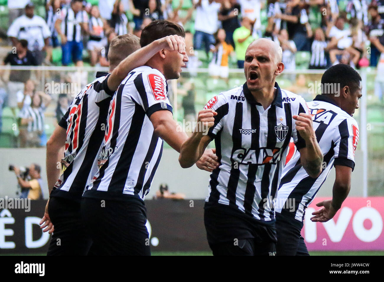 Belo Horizonte, Brazil. 13th Aug, 2017. MG x Flamengo, a match valid ...