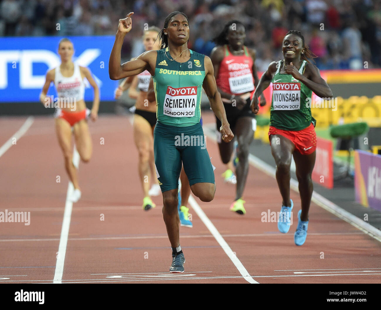 Caster semenya hi-res stock photography and images - Alamy