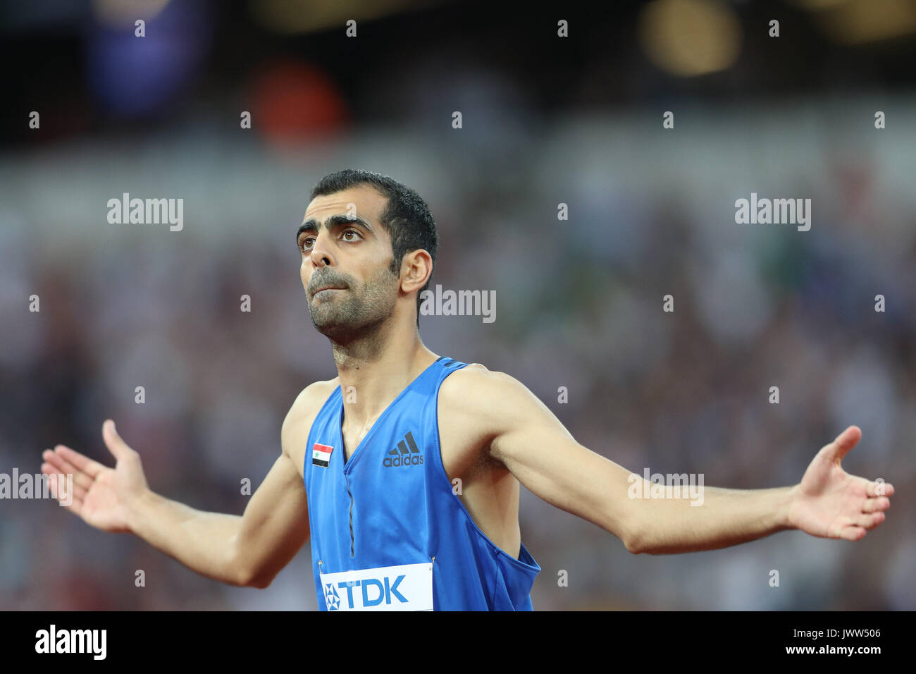Mens high jump final hi-res stock photography and images - Alamy