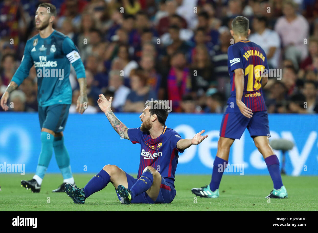 Supercopa barcelona messi hi-res stock photography and images - Alamy