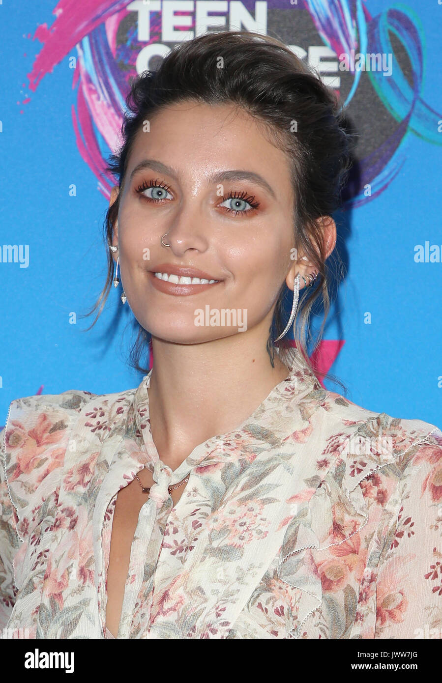 Los Angeles, California, USA. 13th Aug, 2017. Paris Jackson at the Teen ...