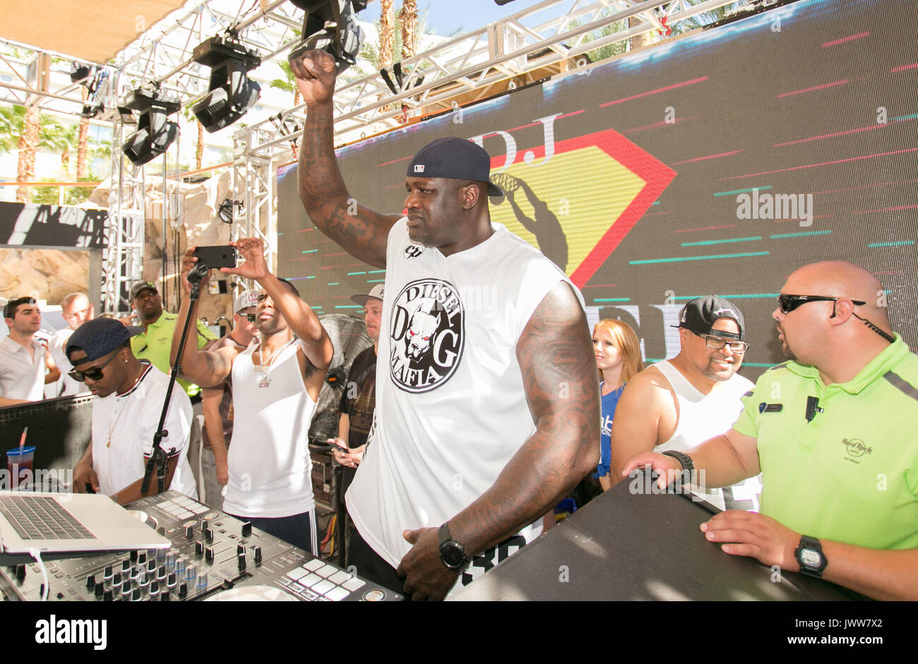 Las Vegas, NV, USA. 13th Aug, 2017. ***HOUSE COVERAGE*** DJ Diesel aka ...