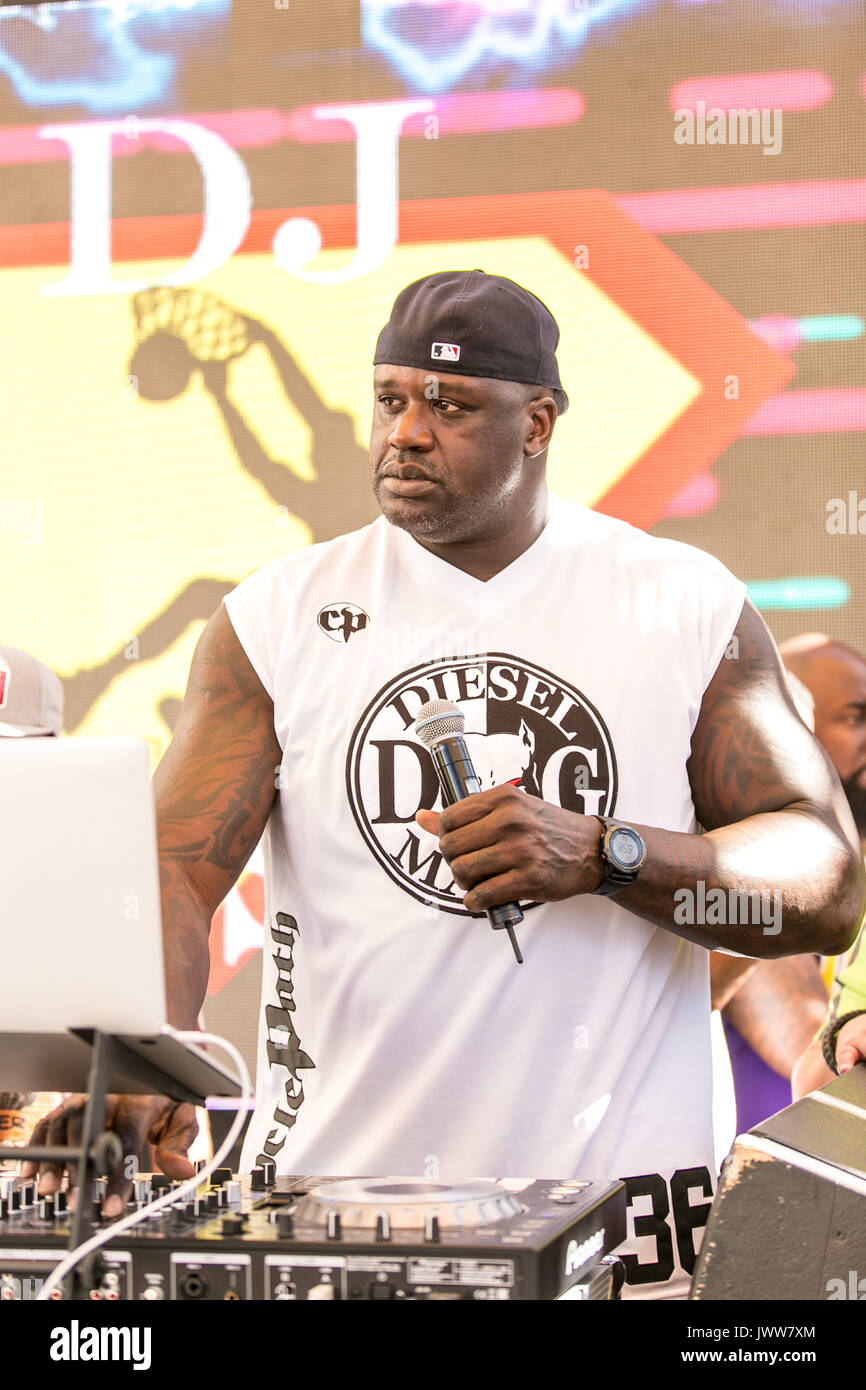 Las Vegas, NV, USA. 13th Aug, 2017. ***HOUSE COVERAGE*** DJ Diesel aka ...