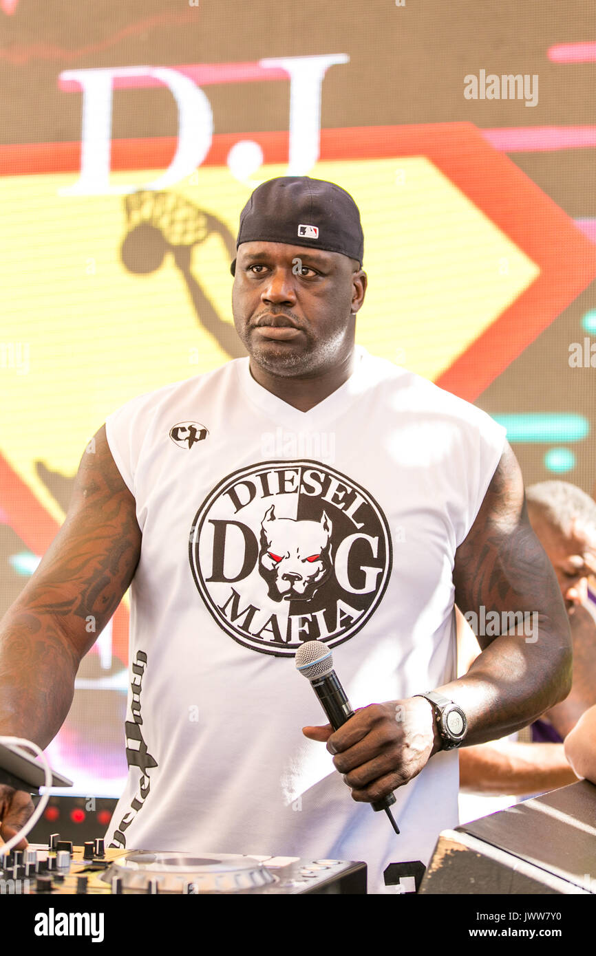 Las Vegas, NV, USA. 13th Aug, 2017. ***HOUSE COVERAGE*** DJ Diesel aka ...