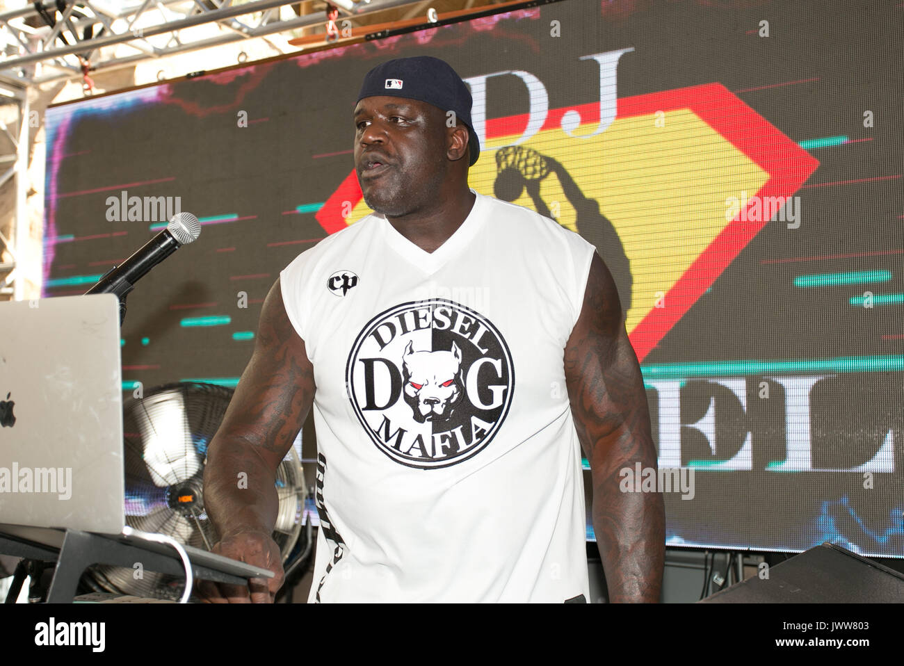 Las Vegas, NV, USA. 13th Aug, 2017. ***HOUSE COVERAGE*** DJ Diesel aka ...