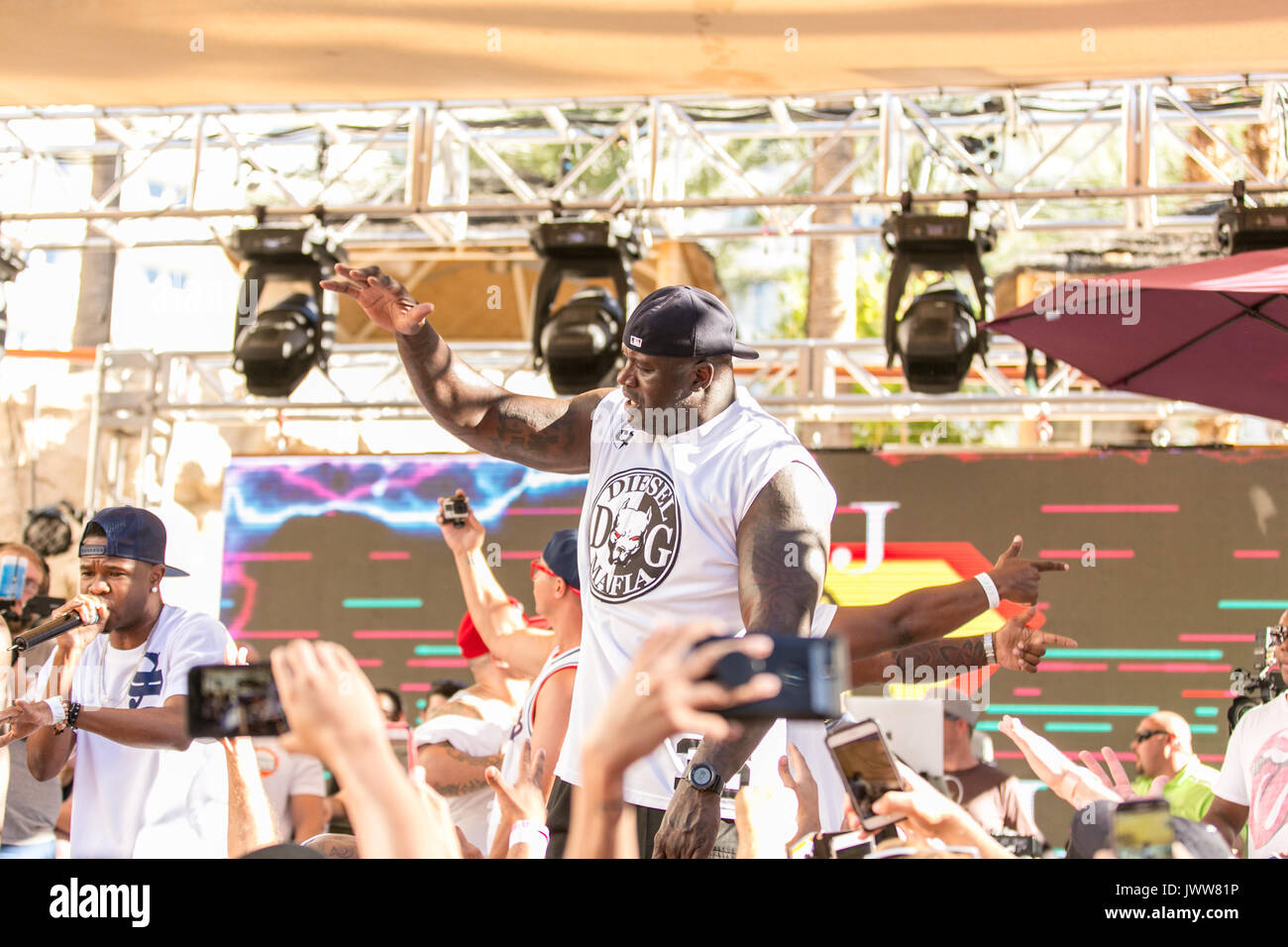 Las Vegas, NV, USA. 13th Aug, 2017. ***HOUSE COVERAGE*** DJ Diesel aka ...