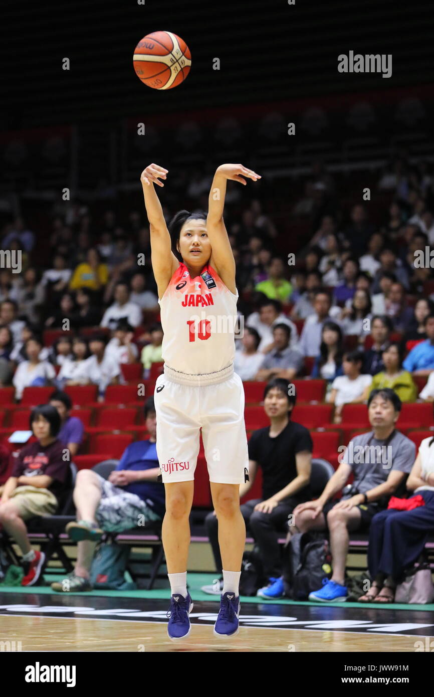 Katayanagi Arena, Tokyo, Japan. 13th Aug, 2017. Yuriko Tsumura (JPN ...