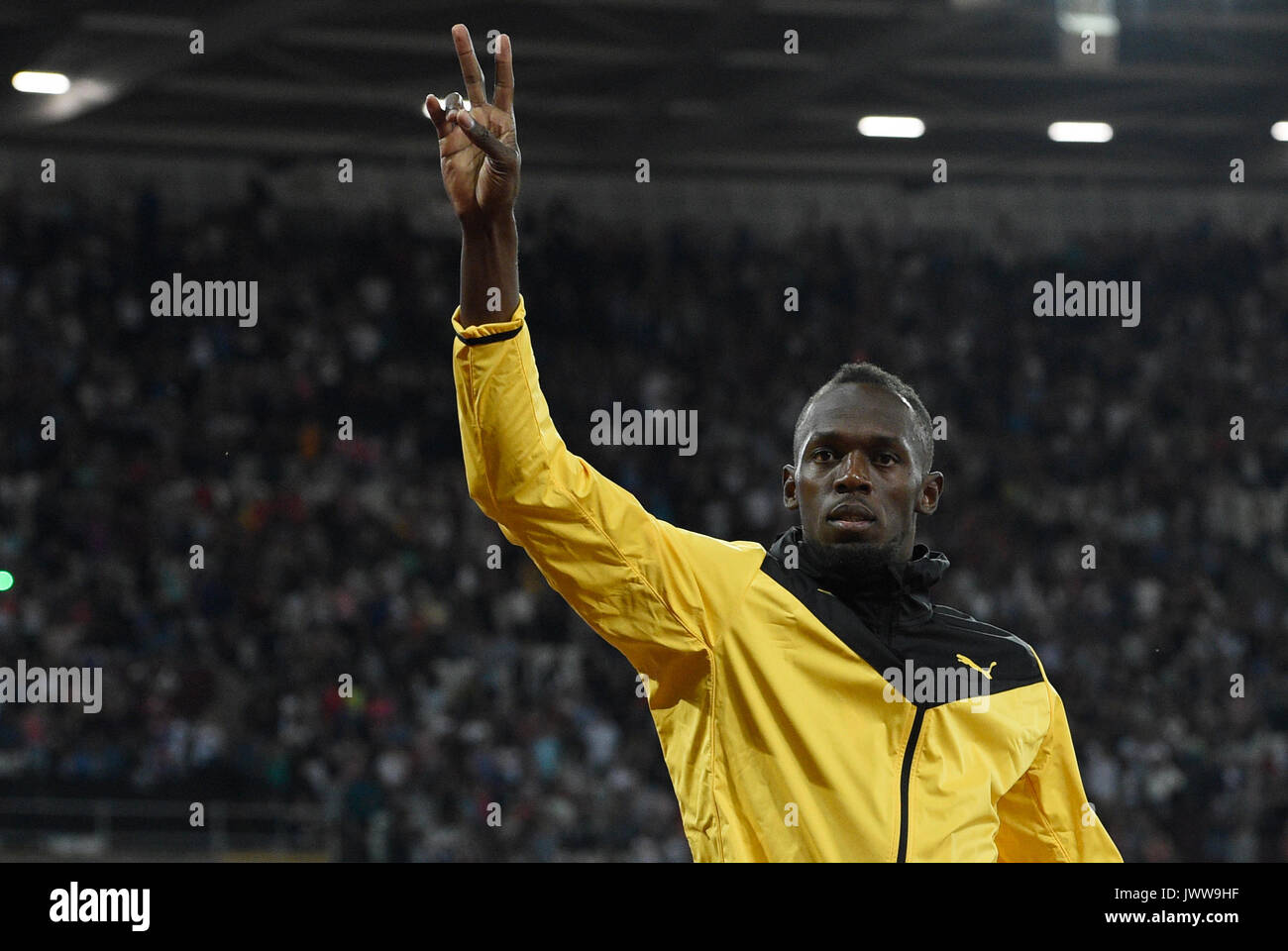 Jamaican sprinter usain bolt hi-res stock photography and images - Alamy