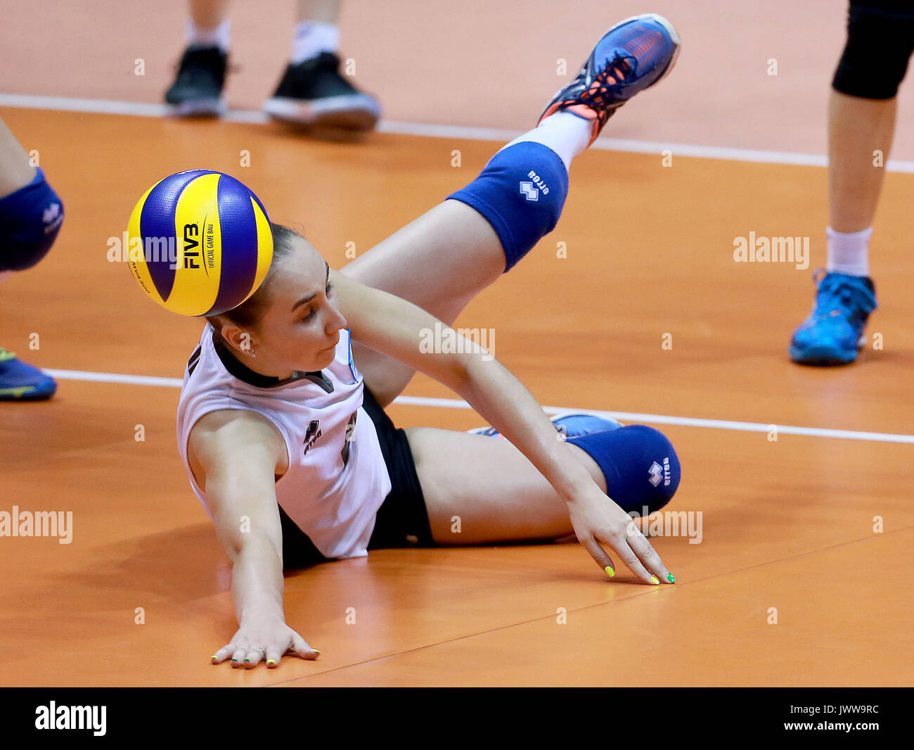 Laguna, Philippines. 14th Aug, 2017. Natalya Akilova of Kazakhstan ...