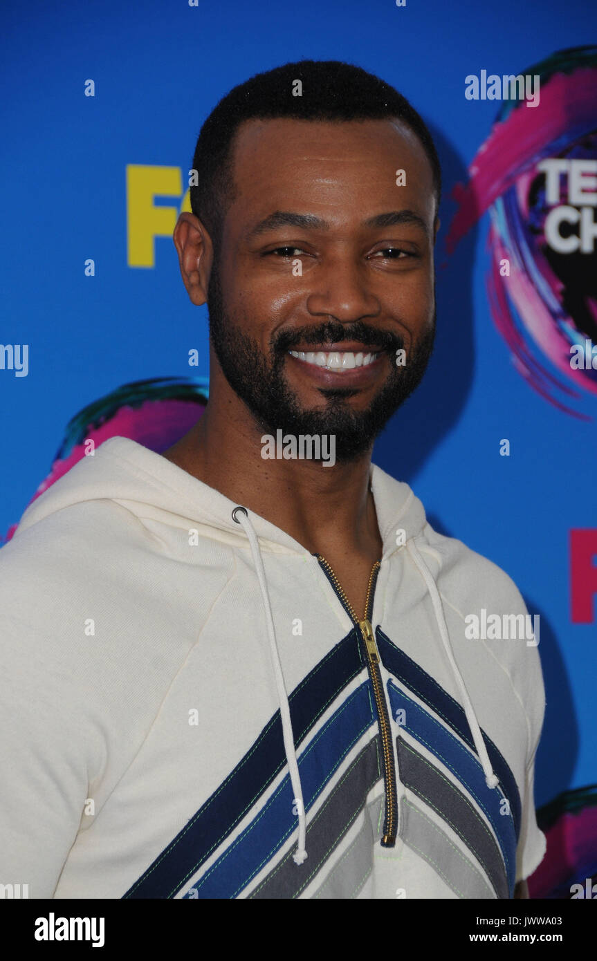 Los Angeles, CA, USA. 13th Aug, 2017. Isaiah Mustafa. Teen Choice ...