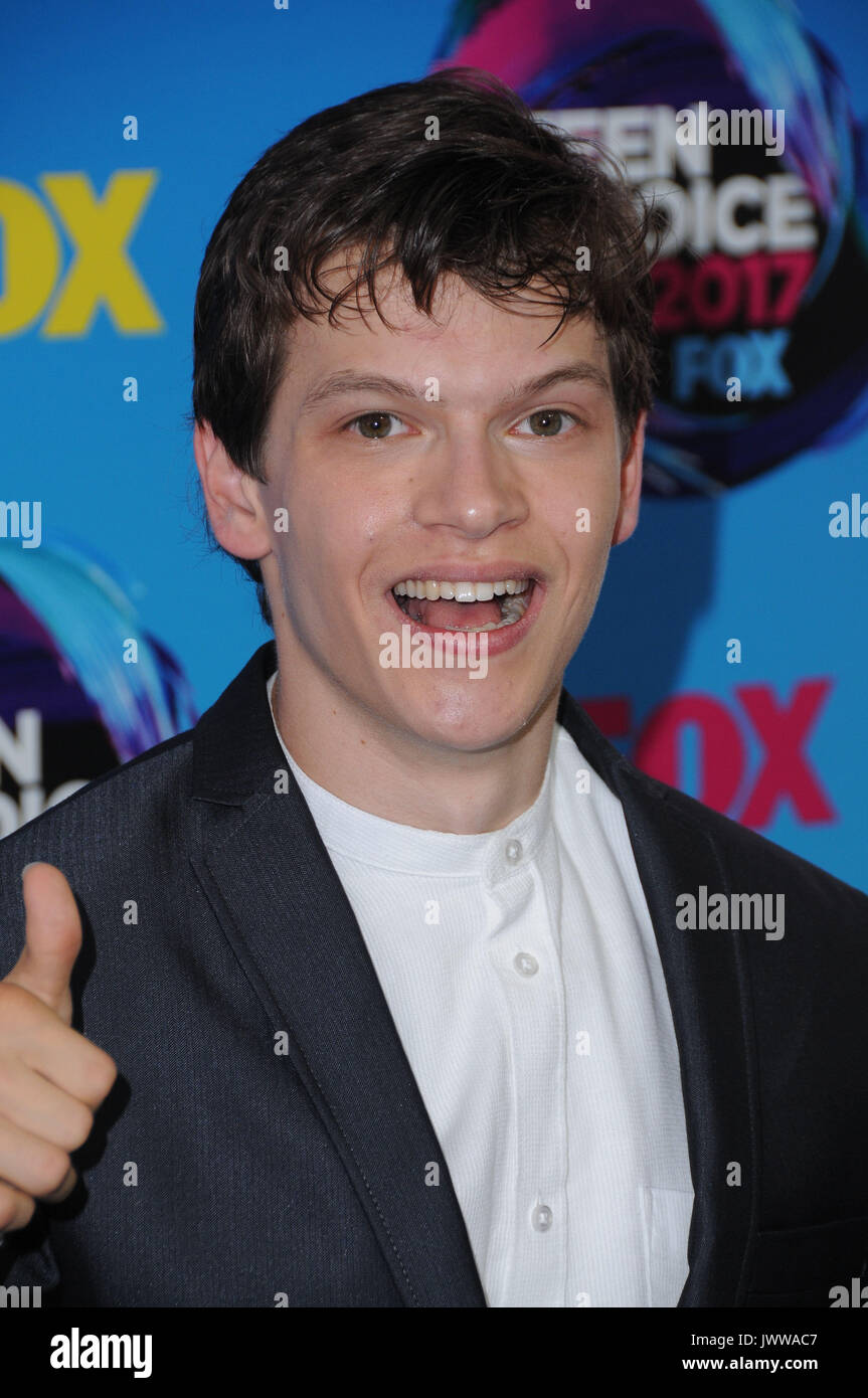 13 August 2017 - Los Angeles, California - Micah Fowler. Teen Choice ...
