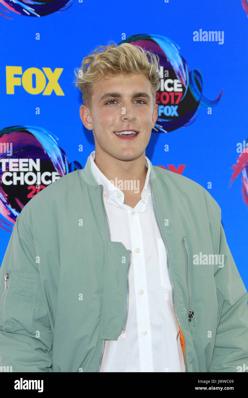 Los Angeles, CA, USA. 13th Aug, 2017. LOS ANGELES - AUG 13: Jake Paul ...
