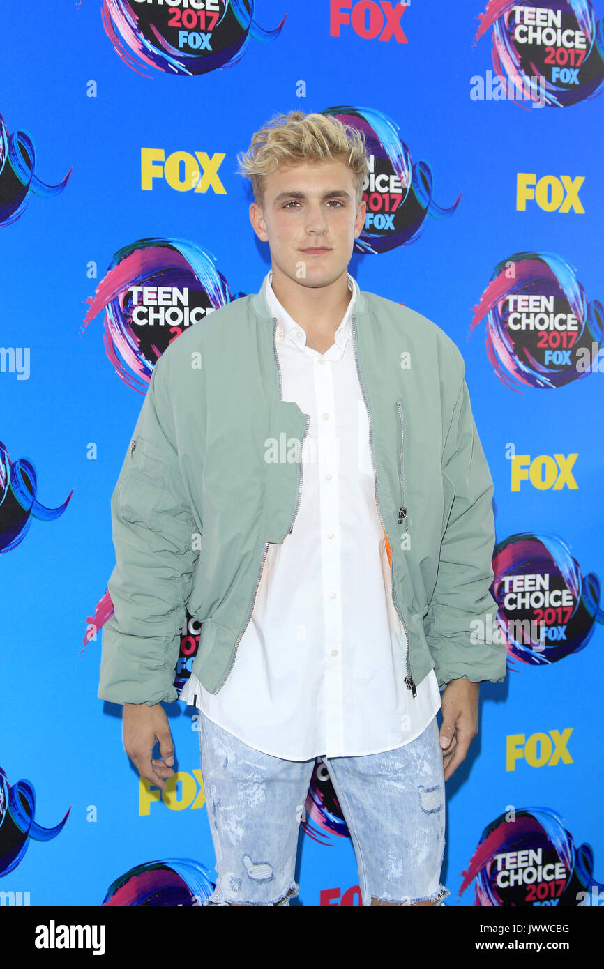 Los Angeles, CA, USA. 13th Aug, 2017. LOS ANGELES - AUG 13: Jake Paul ...