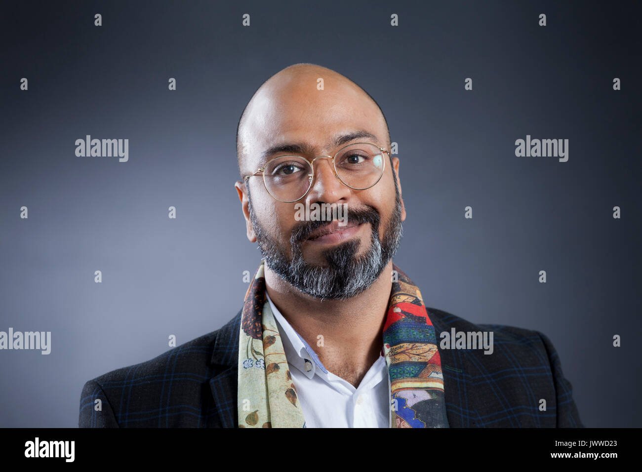 Edinburgh, UK. 14th Aug, 2017. Ehsan Abdollahi, the Iranian illustrator, appearing at the ...