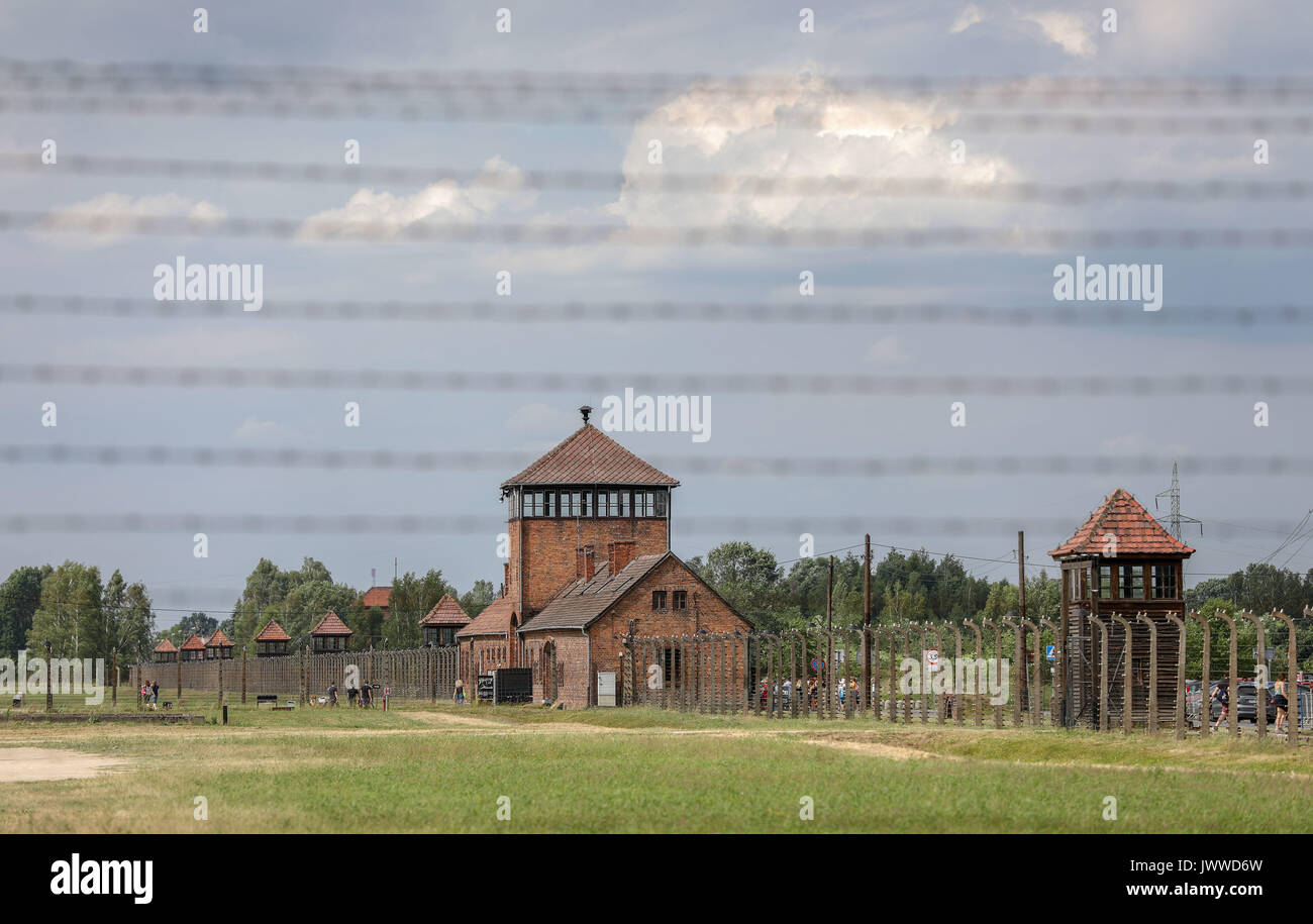 Auschwitz death gate 1940 hi-res stock photography and images - Alamy